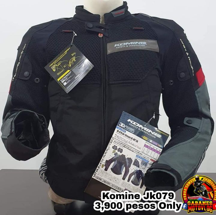 KOMINE Jk 079 Riding Jacket 3D Design | Lazada PH