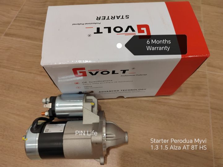 G-volt New Highspeed Starter Perodua Myvi 1.3,1.5 Alza AT | Lazada