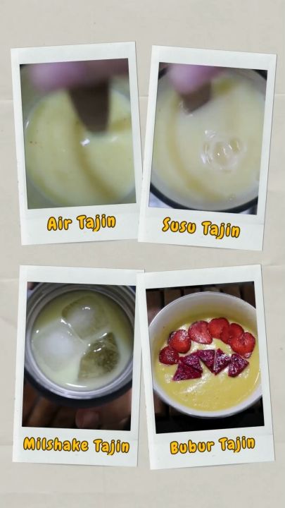 HOTEL Tajin White Rice Powder Banana Flavour - Susu Bubuk Saripati ...