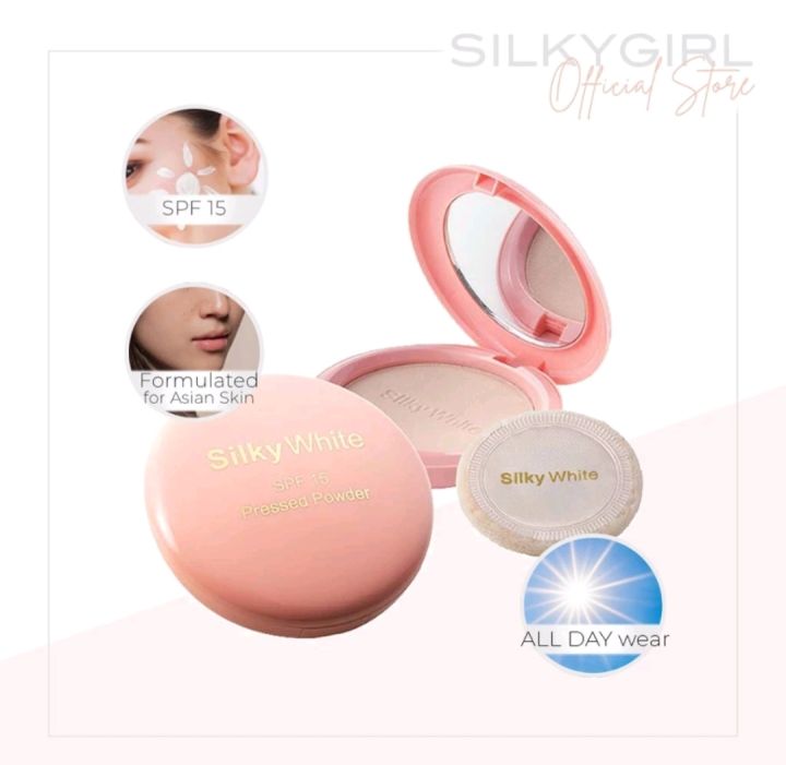 silky girl SPF 15 pressed powder | Lazada PH