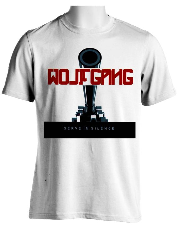 WOLFGANG SERVE IN SILENCE OPM ROCK BAN TSHIRT | Lazada PH