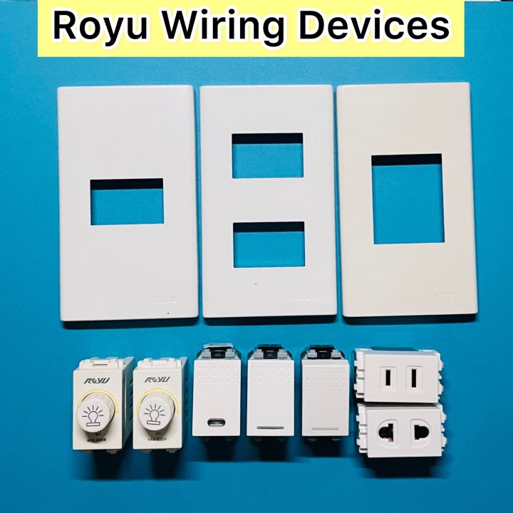 Royu Wiring Devices Wide Series | Switch | Outlet | Dimmer Switch ...