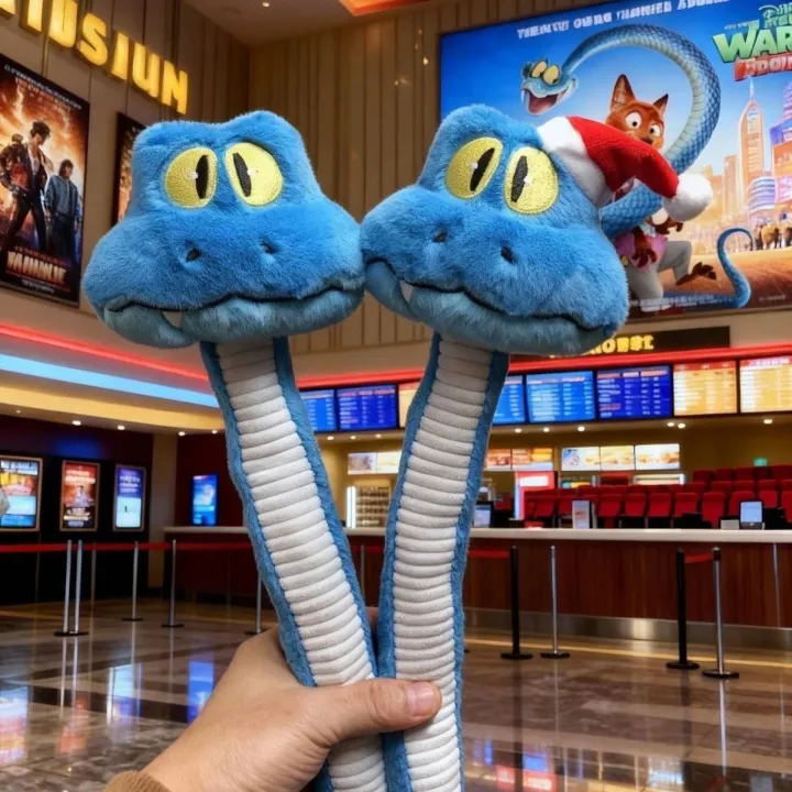Fur Plush Toy Zootopia 2 New Character Gary Snake Doll Christmas Gift ...
