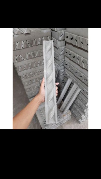 Lis beton lisplang beton Lis tumbuk Lis profil tempel beton | Lazada ...