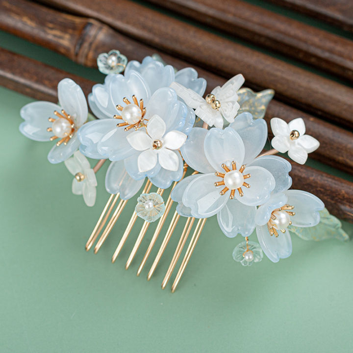 Fresh Ancient Style Monarch Butterfly Hair Comb Side Bun Hair ...