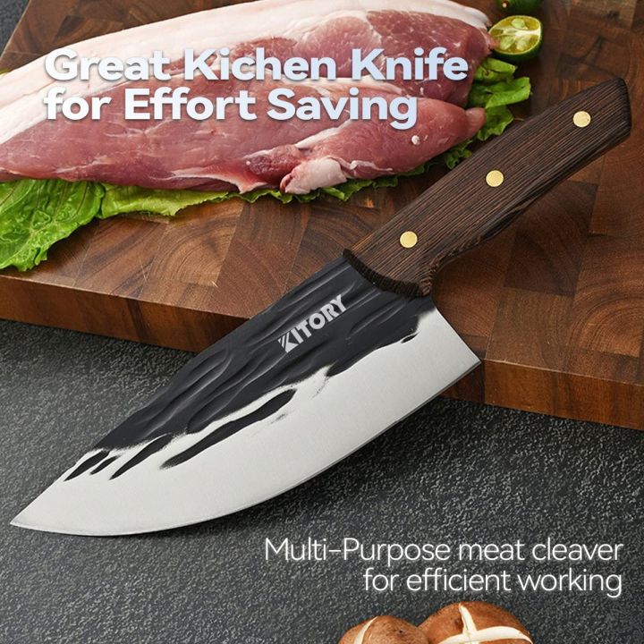 Kitchen Knife Cleaver Chef Knife High Carbon Steel Chopping Knife ...