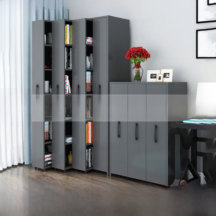 Solid Wood Bookshelf Bookcase Storage Cabinet Shoe Cabinet Drawer ...