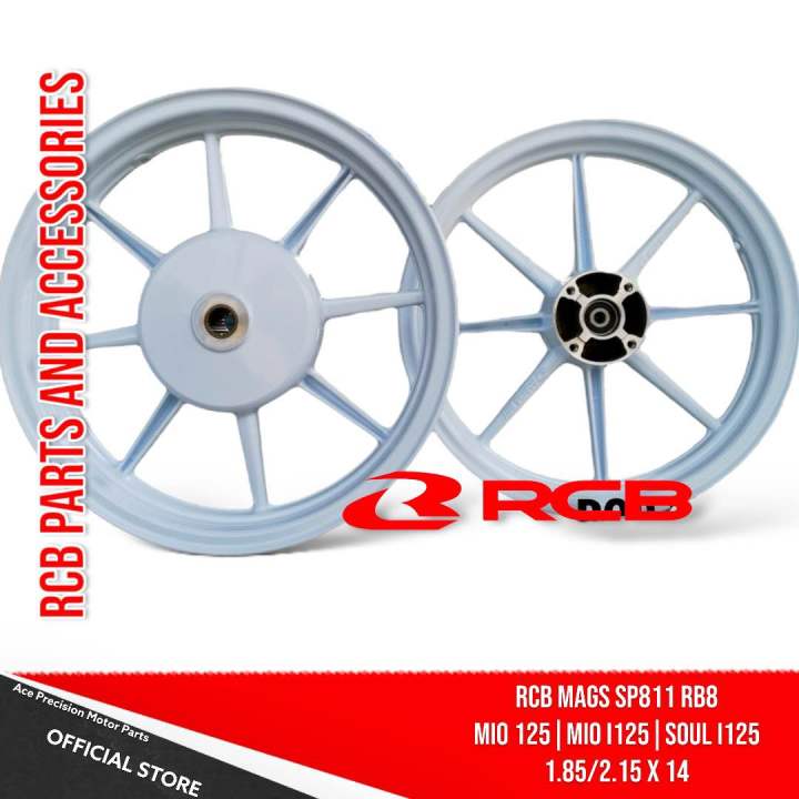 RCB Mags SP811 RB8 Mio125/ Mio i125/ Soul i125 1.85/2.15 x 14-Pair ...
