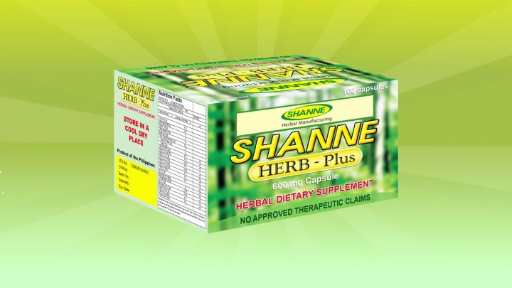 Shanne Herb-Plus Capsule -- 1 Box -- 100 600mg Capsules -- 100% ...