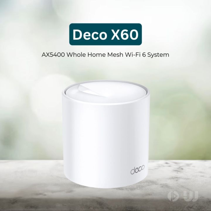 TP-Link Official | Deco X60 AX5400 | V3.20 2.4 GHz and 5GHz Whole Home ...