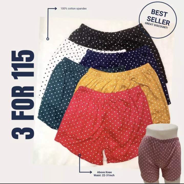 Trendy Pambahay Polka dots Shorts for women Adult Girls | Lazada PH