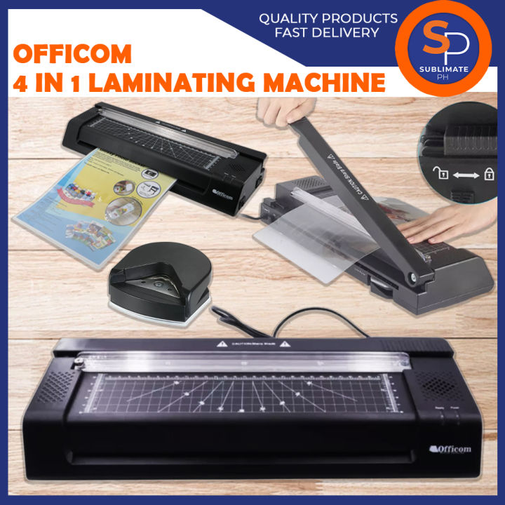 Officom OL381C 4 in 1 Laminator A3 Size Laminating Machiner Hot | Cold ...