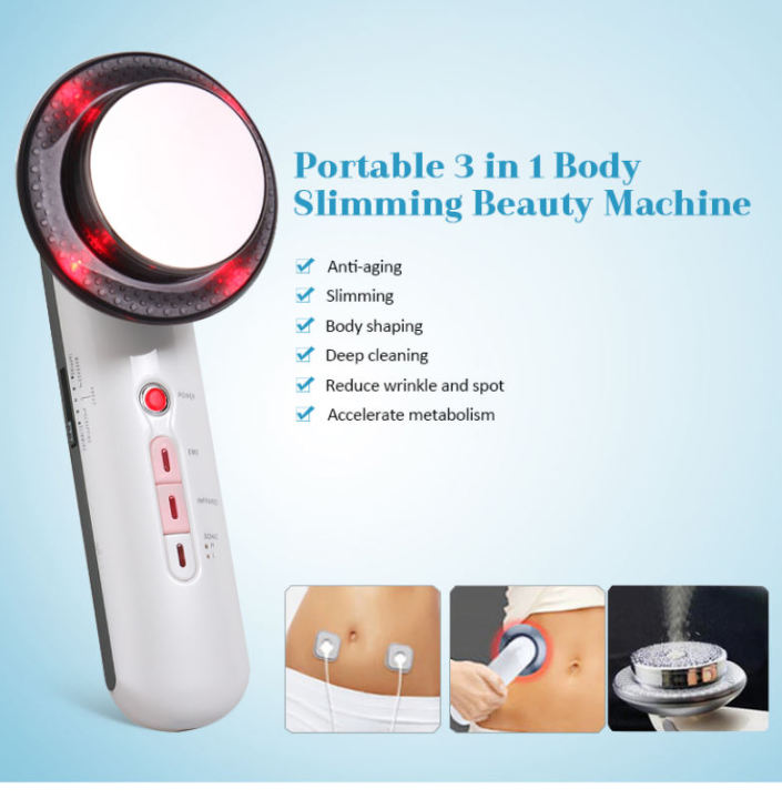 HOL 3 in 1 Body Slimming Machine Ultrasonic Infrared EMS Lipo ...