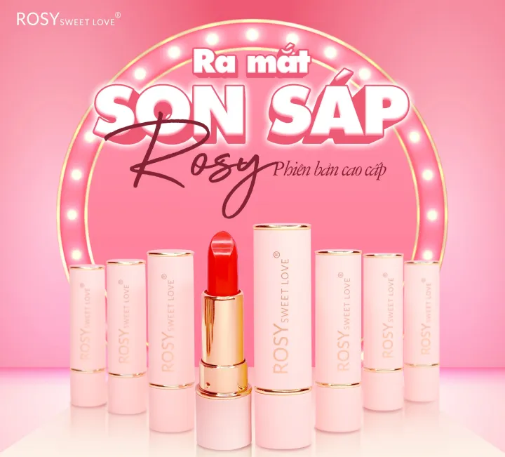 Son Rosy - Son Rosy Sweet Love - Son Sáp lì Rosy - Son nhung lì Rosy ...