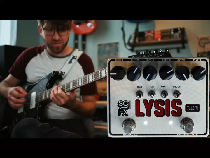 Solid Gold Fx Lysis MkII Seafoam Green Fuzz, Octave, Sweep Filter ...