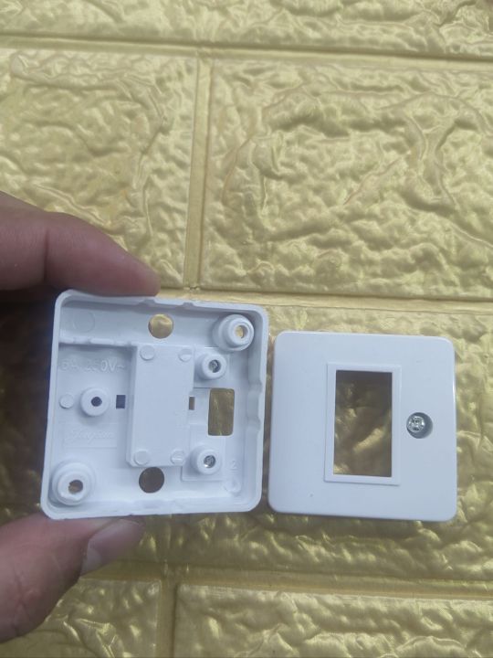 Switch Flat Type Square Surface 6A 250v | Lazada PH