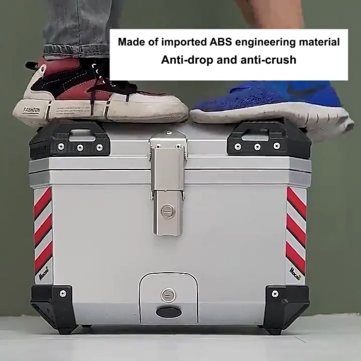 Motorcycle Top Box 45L trend Motorcycle Compartment Motorcycle trunk ...