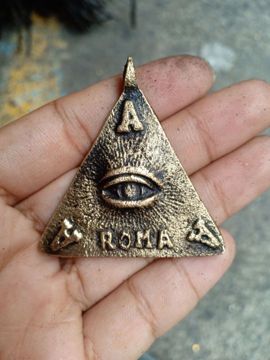 trispiko medalyon Roma/pangkalahatang proteksyon na agimat/pisikal man ...