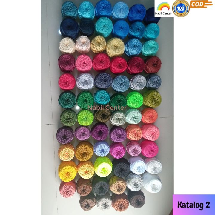 Katalog 2 | Benang rajut polyester D27 kilap / lebih dari 50++ pilihan ...