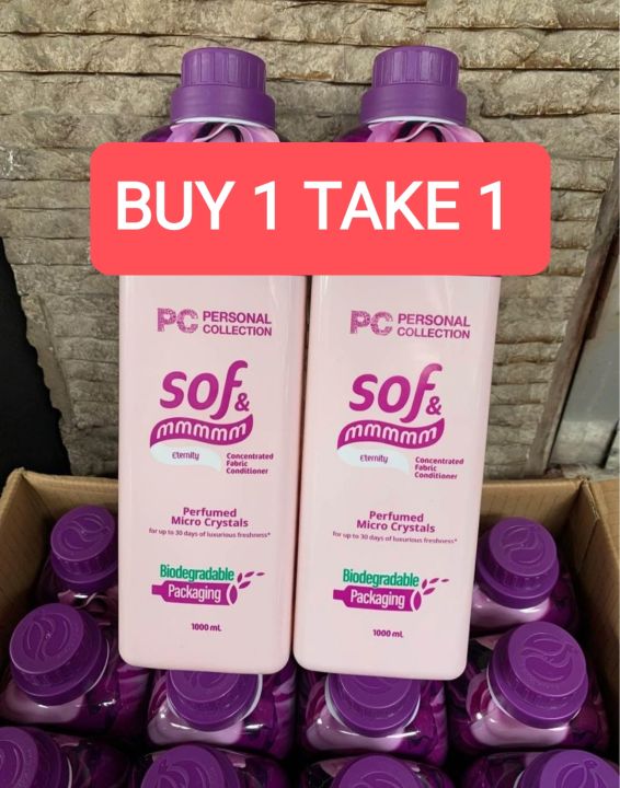Buy 1 take 1 Sof Mmmmm Eternity Fabric Conditioner Personal Collection ...