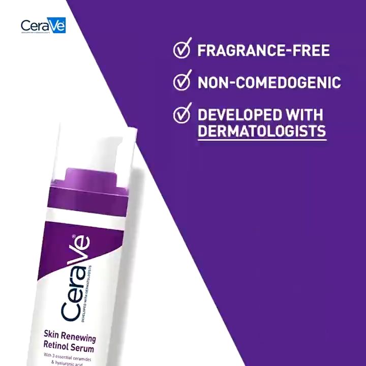 Cerave Skin Renewing Retinol Serum Resurfacing Serum Hydrating