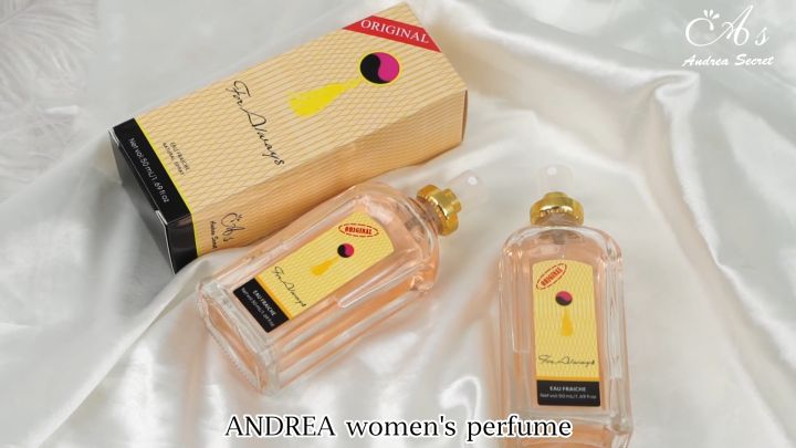 Andrea Secret Perfume Fragrance 50ml Eau Fraiche Body Mist Romance ...