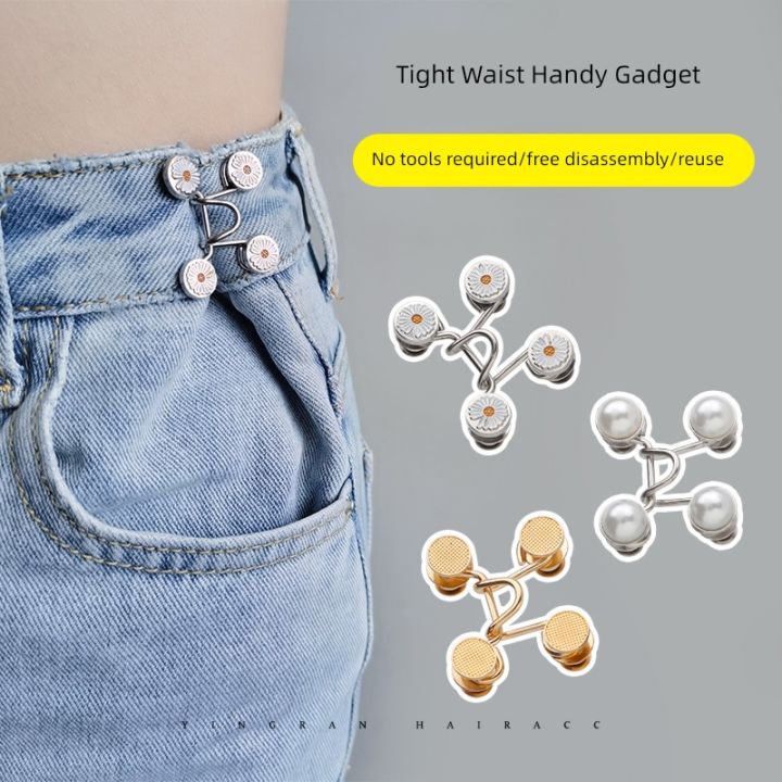 Invisible Sewing Free Metal Tightening Adjustable Waist Clip | Lazada ...