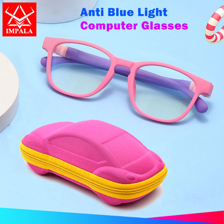IMPALA FL1015Q Colorful Computer Glasses for Kids Anti Blue Light Lens ...