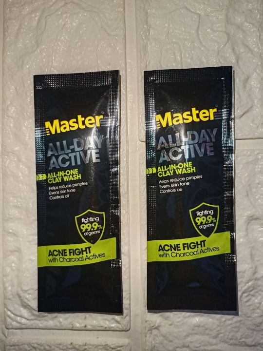 Sale! Buy 1 Take 1! Master ALL-IN-ONE CLAY WASH Acne Fight (10g ...