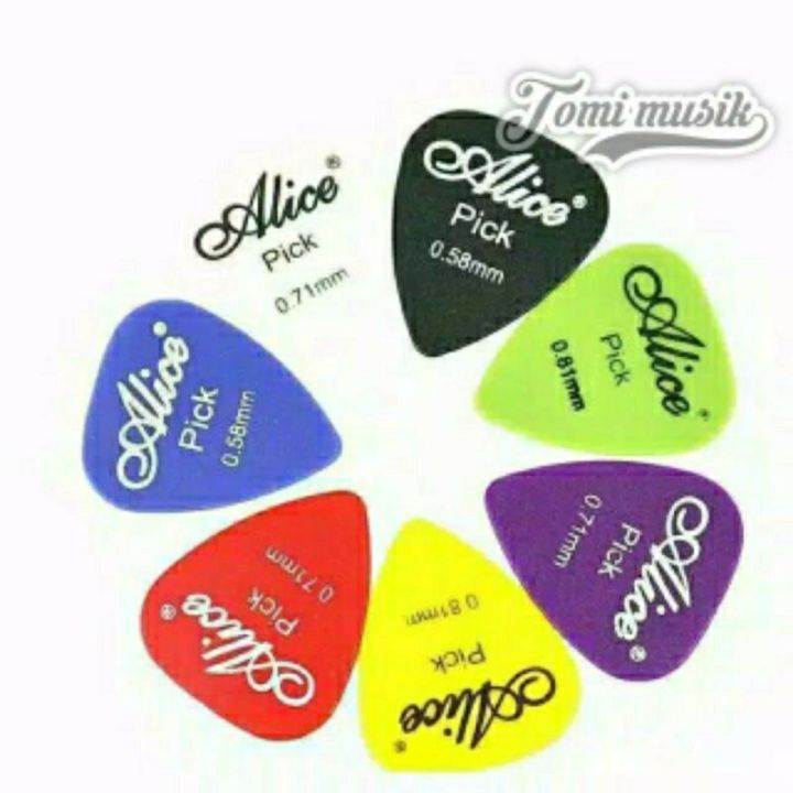 Pick gitar alice harga satuan lentur pemetik gitar | Lazada Indonesia