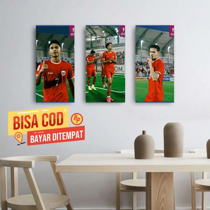 Poster Mdf Timnas Indonesia 15x30cm | Lazada Indonesia