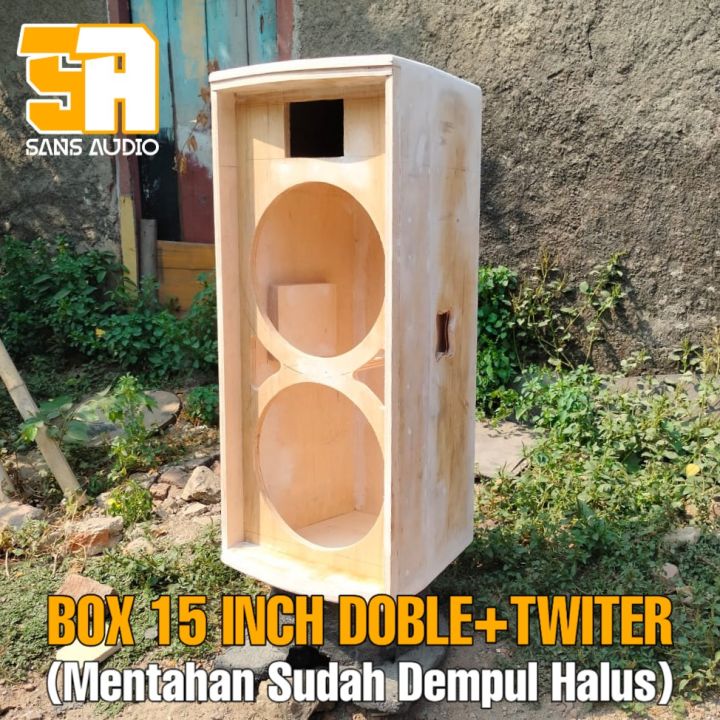 Box speaker 15 inch doble plus twiter | Lazada Indonesia