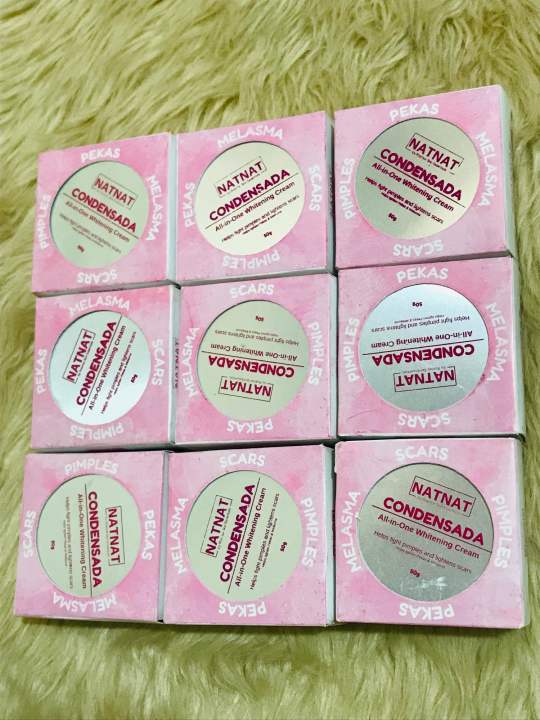 Natnat Condensada all in 1 whitening cream | Lazada PH