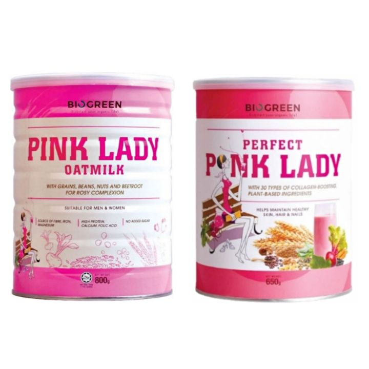 BIOGREEN ORGANIC PINK LADY OATMILK 800G Exp :2027 /PERFECT PINK LADY ...
