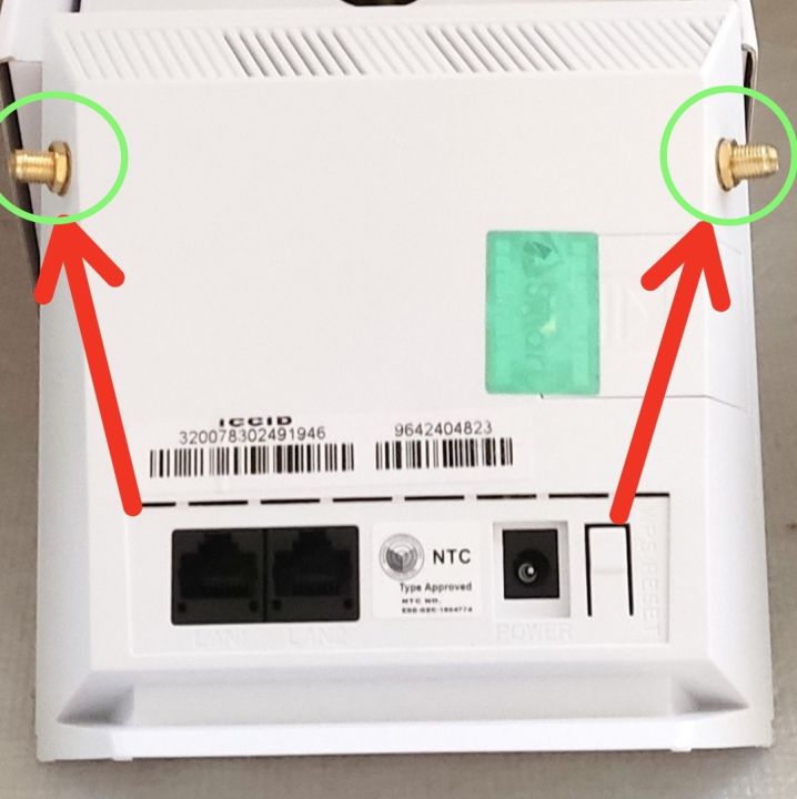 Modified Smart bro Prepaid Home Wifi with antenna PORTS -Smart Locked ...