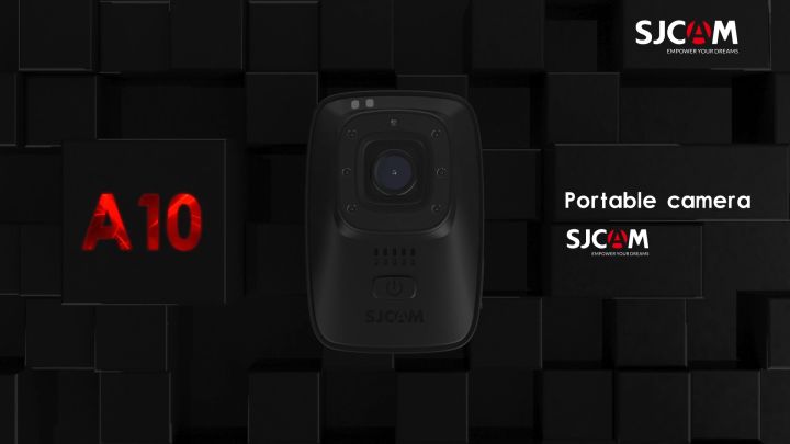 SJCAM A10 กล้องติดตัวตำรวจ Full HD 1080p Police Body Camera Night ...