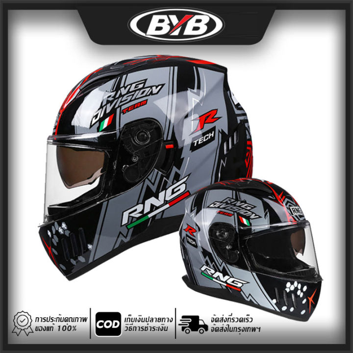 BYB หมวกกันน็อค กันการชน ทนสึกหรอ ทนแรงกระแทก กันแดดทนความร้อน ป้องกัน ...