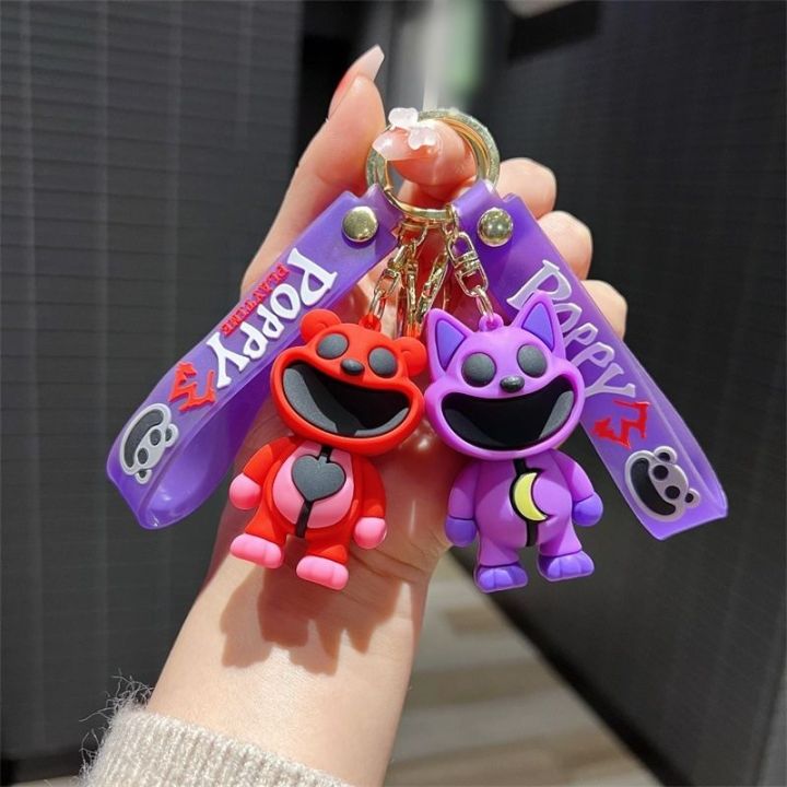 Smilings Critters Keychain Horror Game Anime Figures Catnap Hopscotch ...