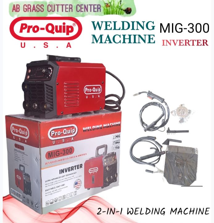 PROQUIP WELDING MACHINE 300A MIG/TIG/ARC | Lazada PH
