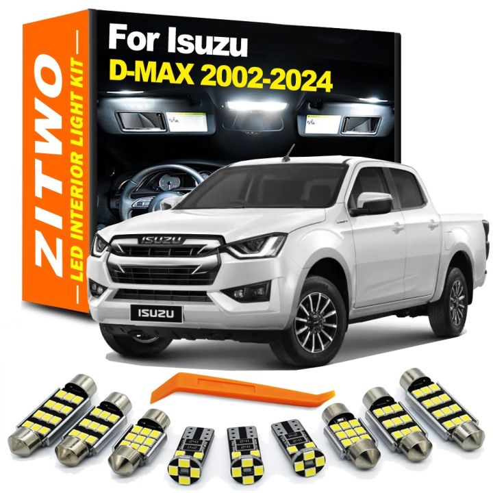ZITWO 8Pcs LED Interior Dome Reading Map Light Bulb Kit For Isuzu D-Max ...