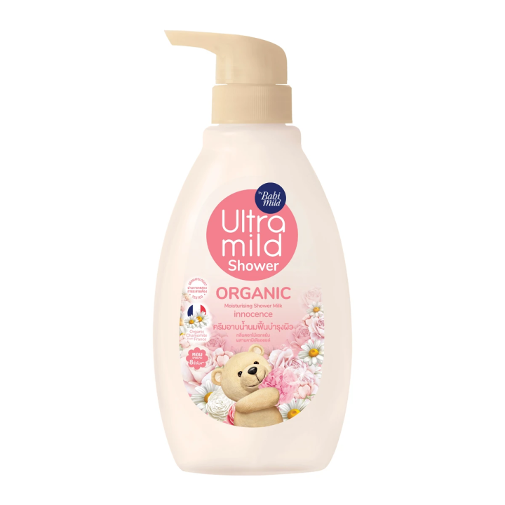 Babi Mild Ultra Mild Organic Moisturizing Shower Milk Innocent 380 Ml ...