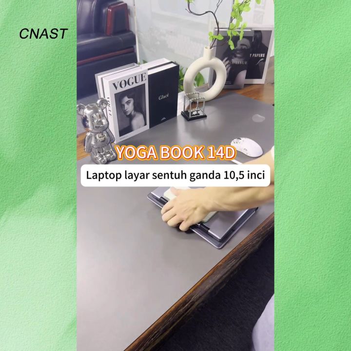 2025 Baru-CNAST Laptop touchscreen Intel N95 10.5" Layar Ganda Ram16 ...