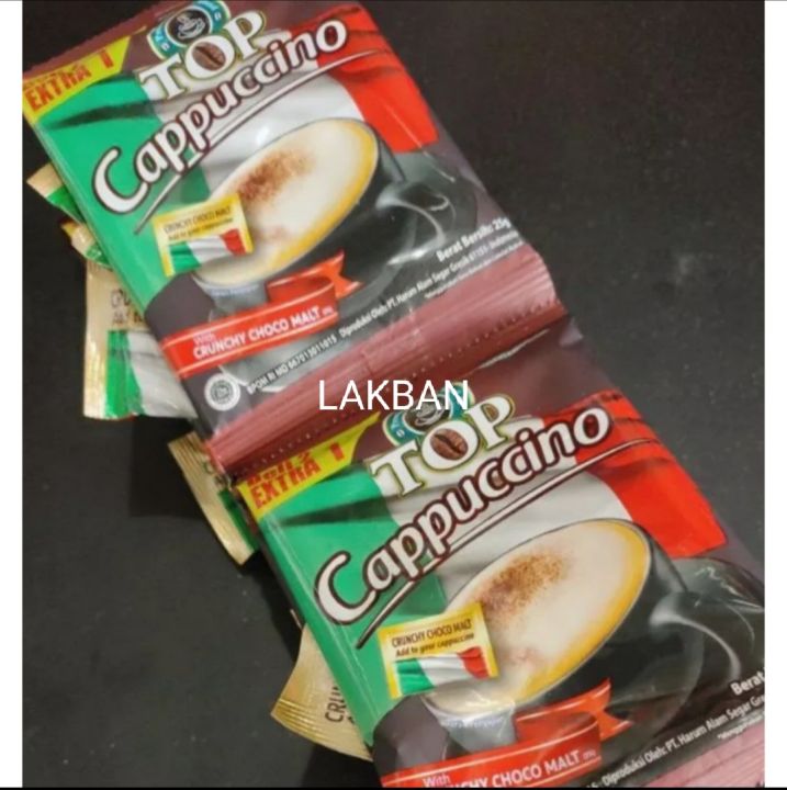 Kopi top cappucino 15 sachet 1 renceng | Lazada Indonesia