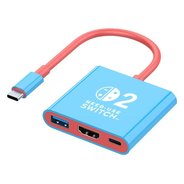 W+ | Switch 2 Portable Dock HDMI Interface Converter | Lazada Singapore