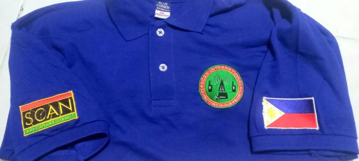 SCAN COMMUNICATION Tybe B Uniform (Embroidery patches) | Lazada PH