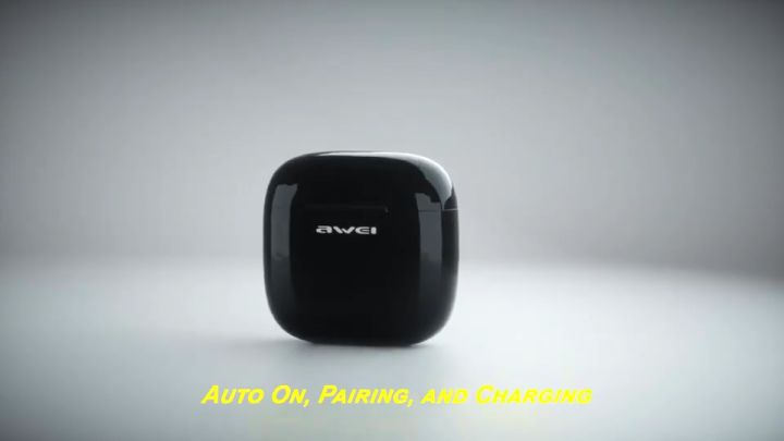 Awei T26 Pro TWS Wireless Bluetooth Earphone Low Latency Touch ENC ...