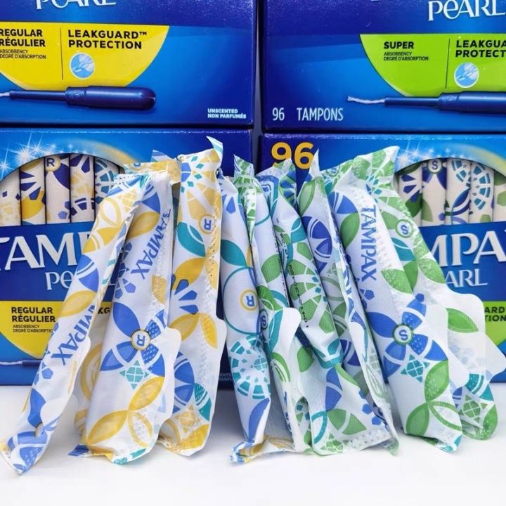 Trial pack Tampax Pearl Tampon Super Leakage Protection | Lazada