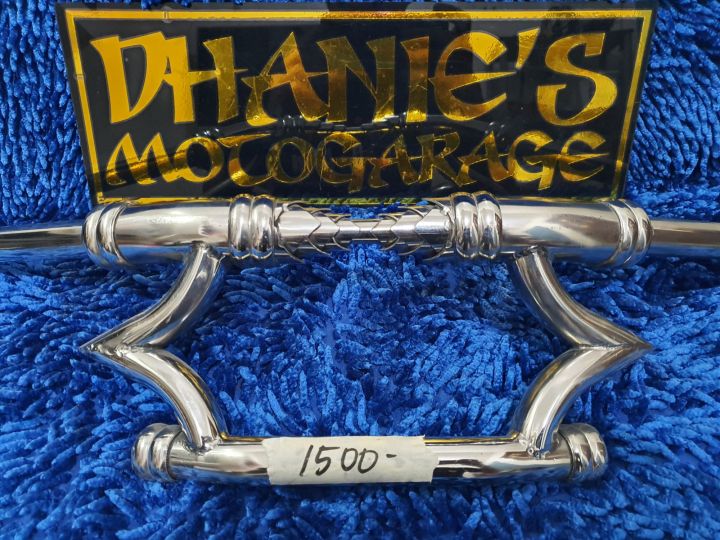 Custom Made Stainless Steel Motorcycle Handlebars / Manibela - Zumo ...