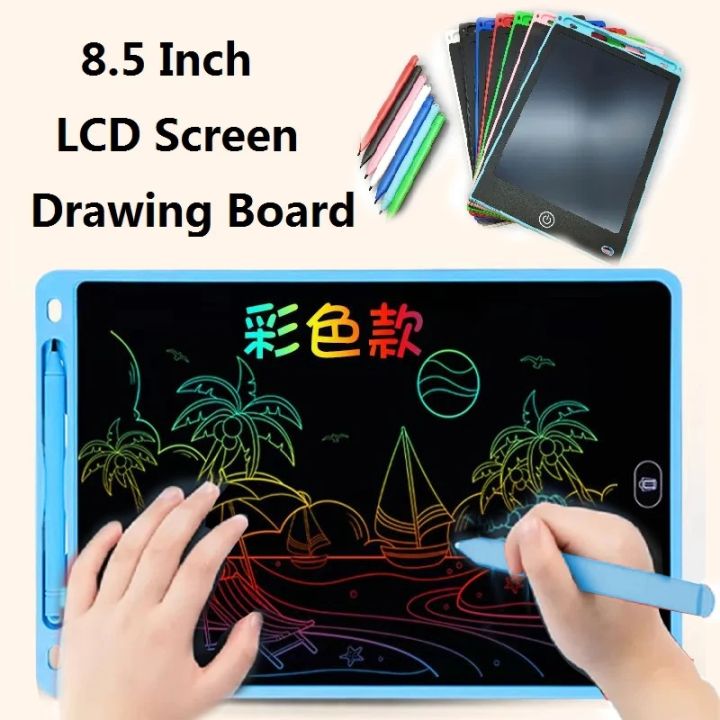 Toys for Children Electronic Drawing Board 8.5Inch LCD Screen Writing ...