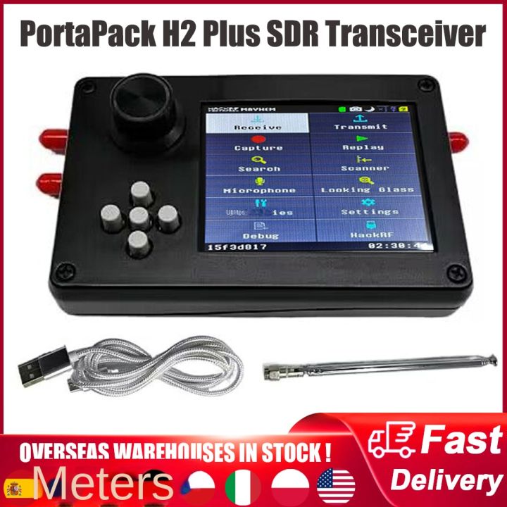 PortaPack H2 Plus SDR Transceiver 1MHz-6GHz Half-duplex 3.2‘’ Touch ...